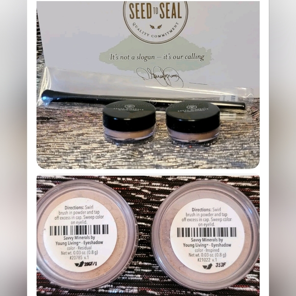Young Living | Makeup | Young Living Savvy Minerals Eye Shadow Lot ...